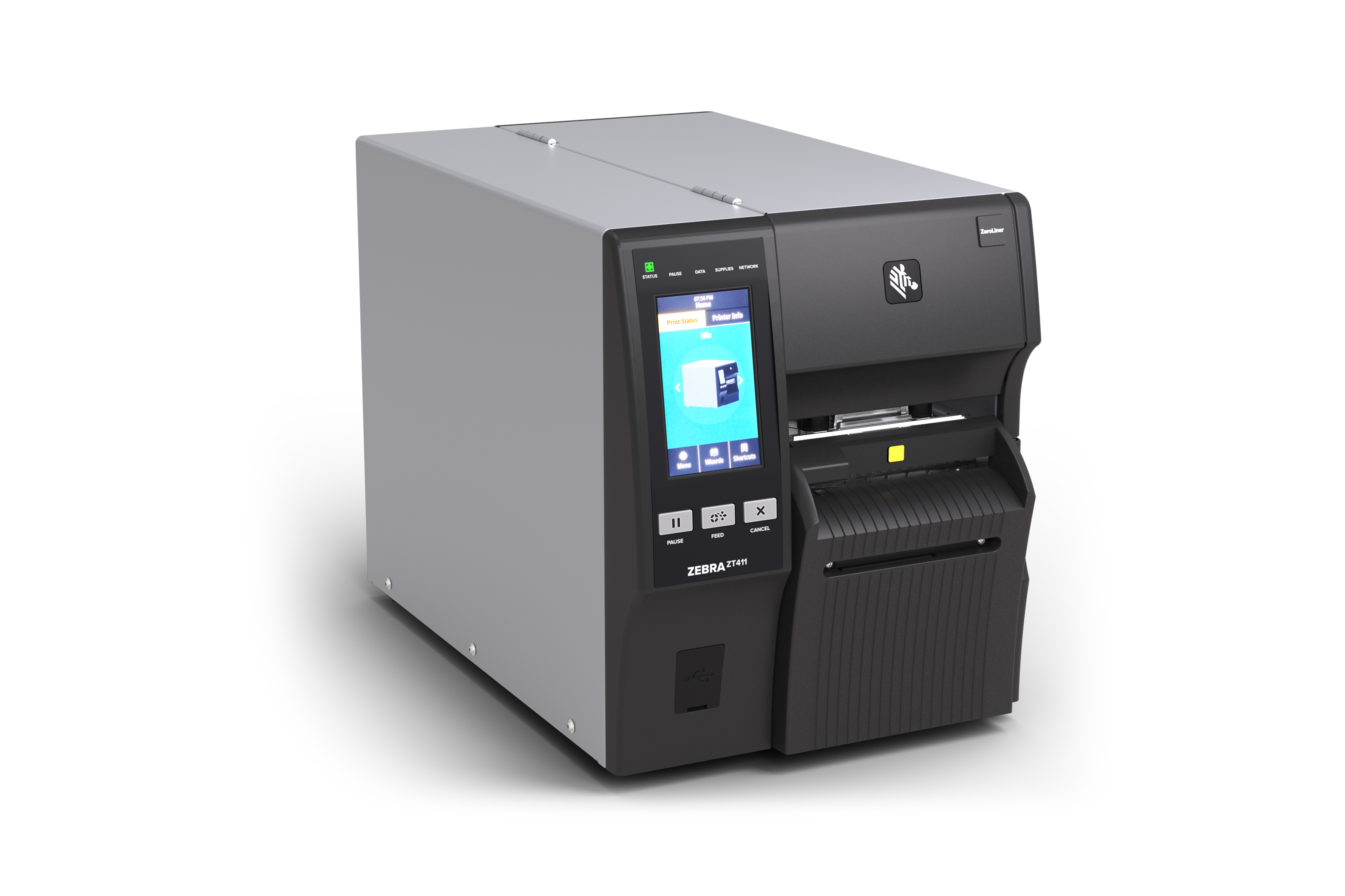 Zebra ZT411 / ZT411 RFID / ZT411 Linerless Industrial Printer | Mynds ...